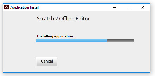 Scratch 2 Offline Editor - инсталација